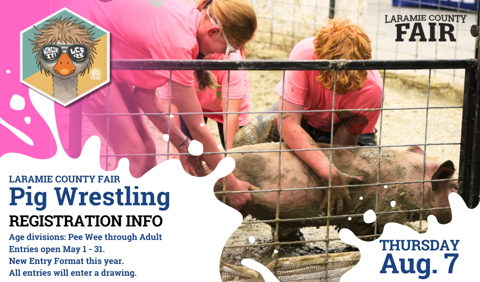 Pig Wrestling - Laramie County Events